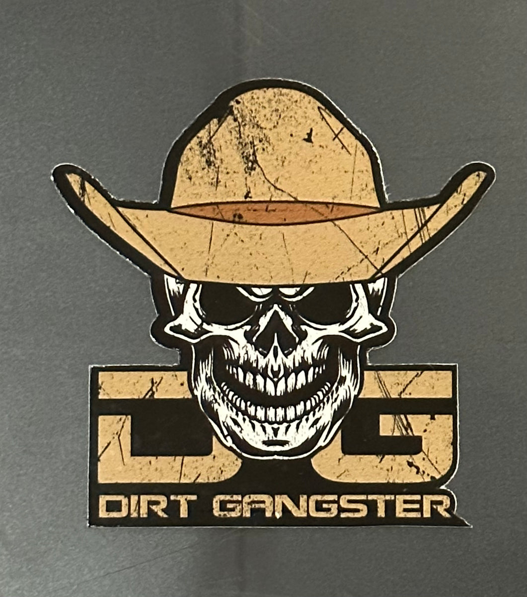 Cowboy Sticker – Dirt Gangster Apparel